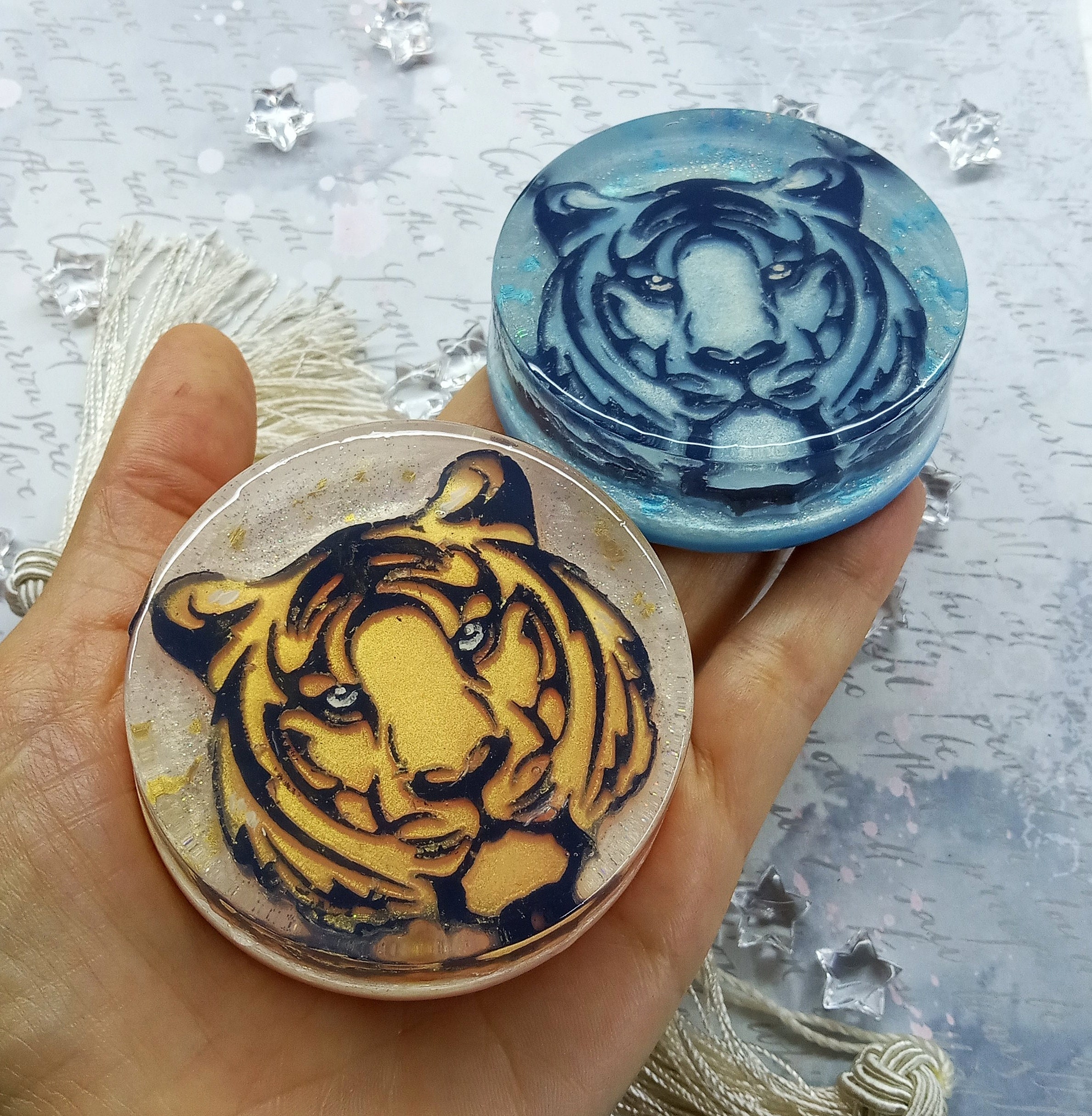 Luminous 3D Tiger Soap, Tiger 2022 Luxury Soap, Handmade Soap, Souvenir ...
