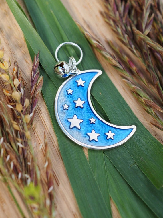 Moon Luna Personalized Pet Tag Custom Dog Tag Cat Tag Cat | Etsy