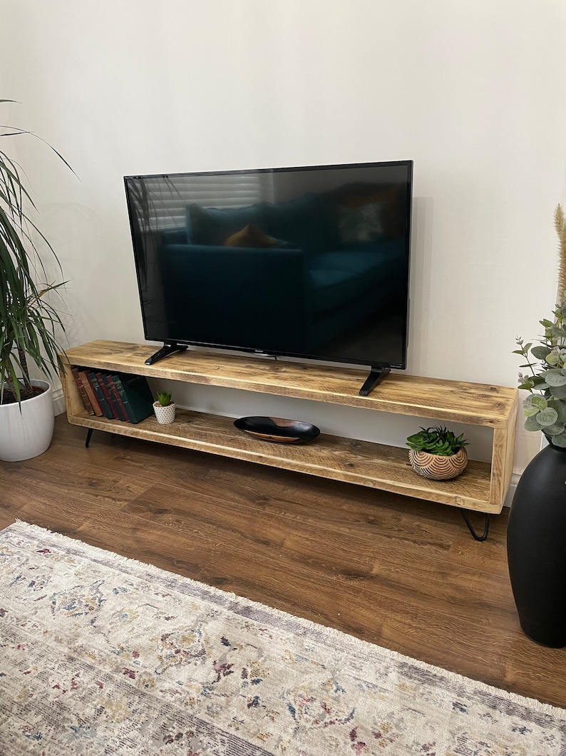 Handmade Rustic TV Unit | Living Room Furniture | Made of Reclaimed ...