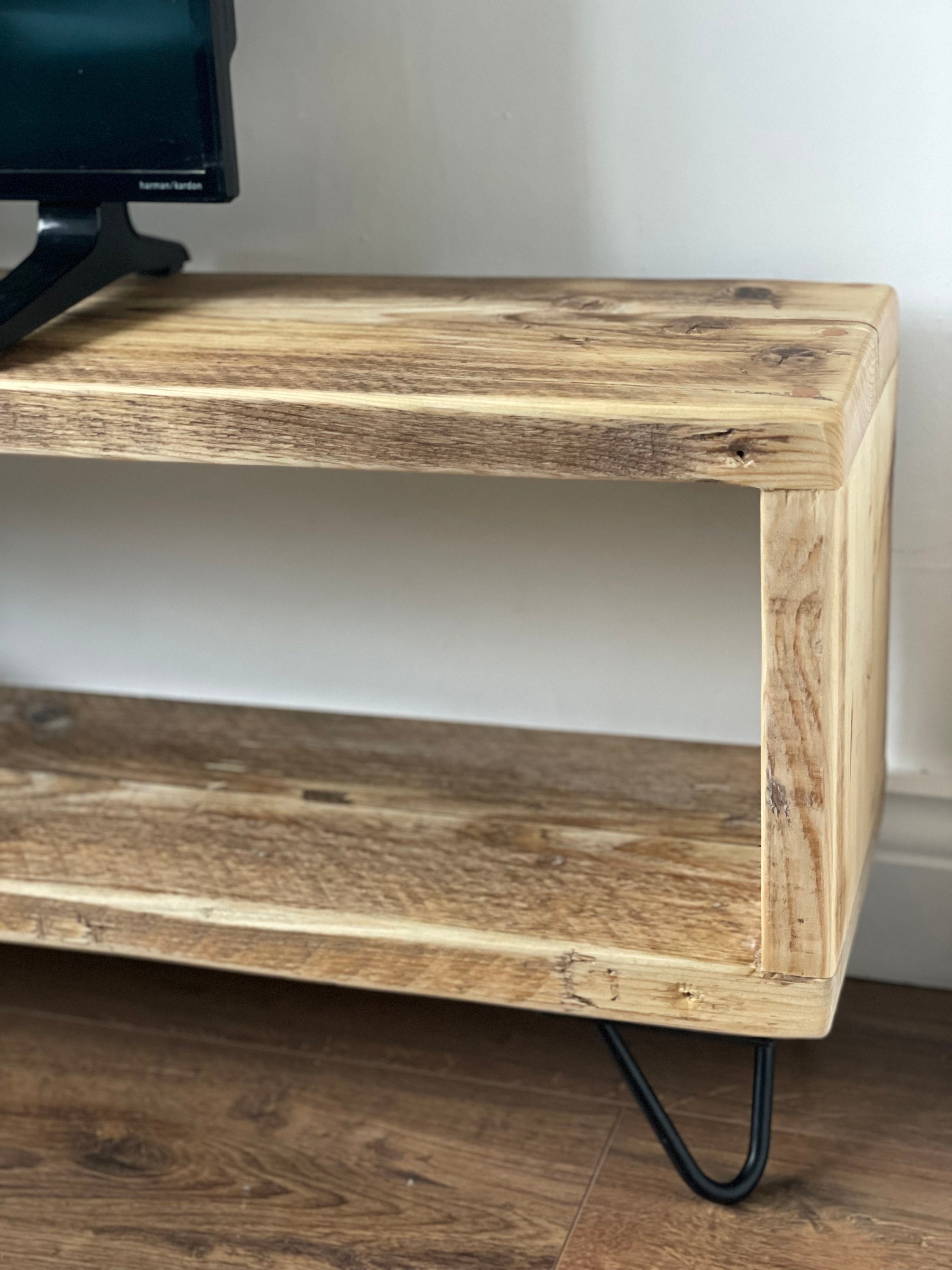 Handmade Rustic TV Unit Living Room Furniture Made of - Etsy UK