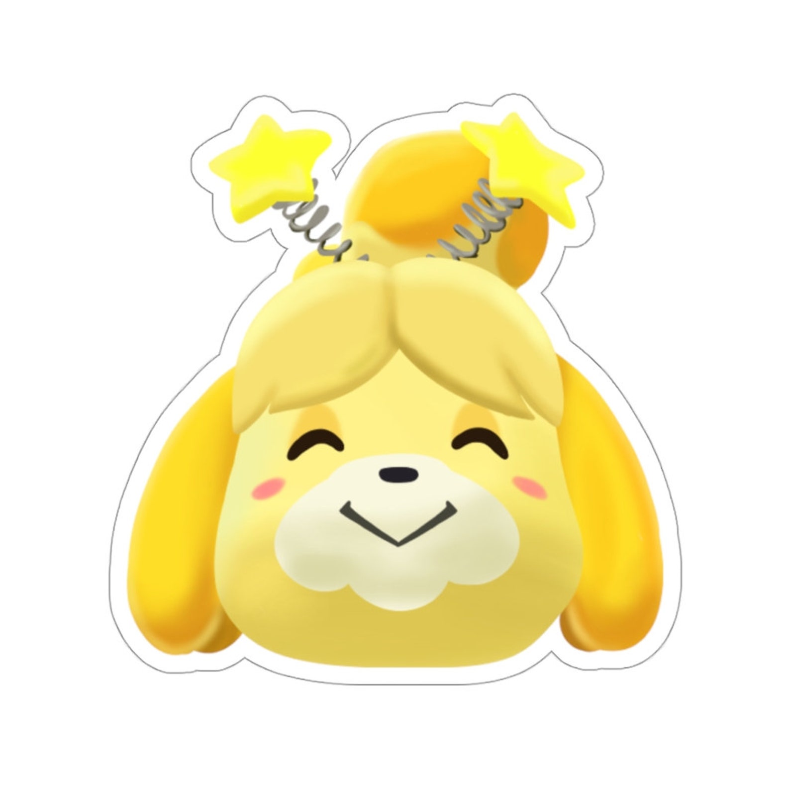 Animal Crossing Isabelle Stickers | Etsy