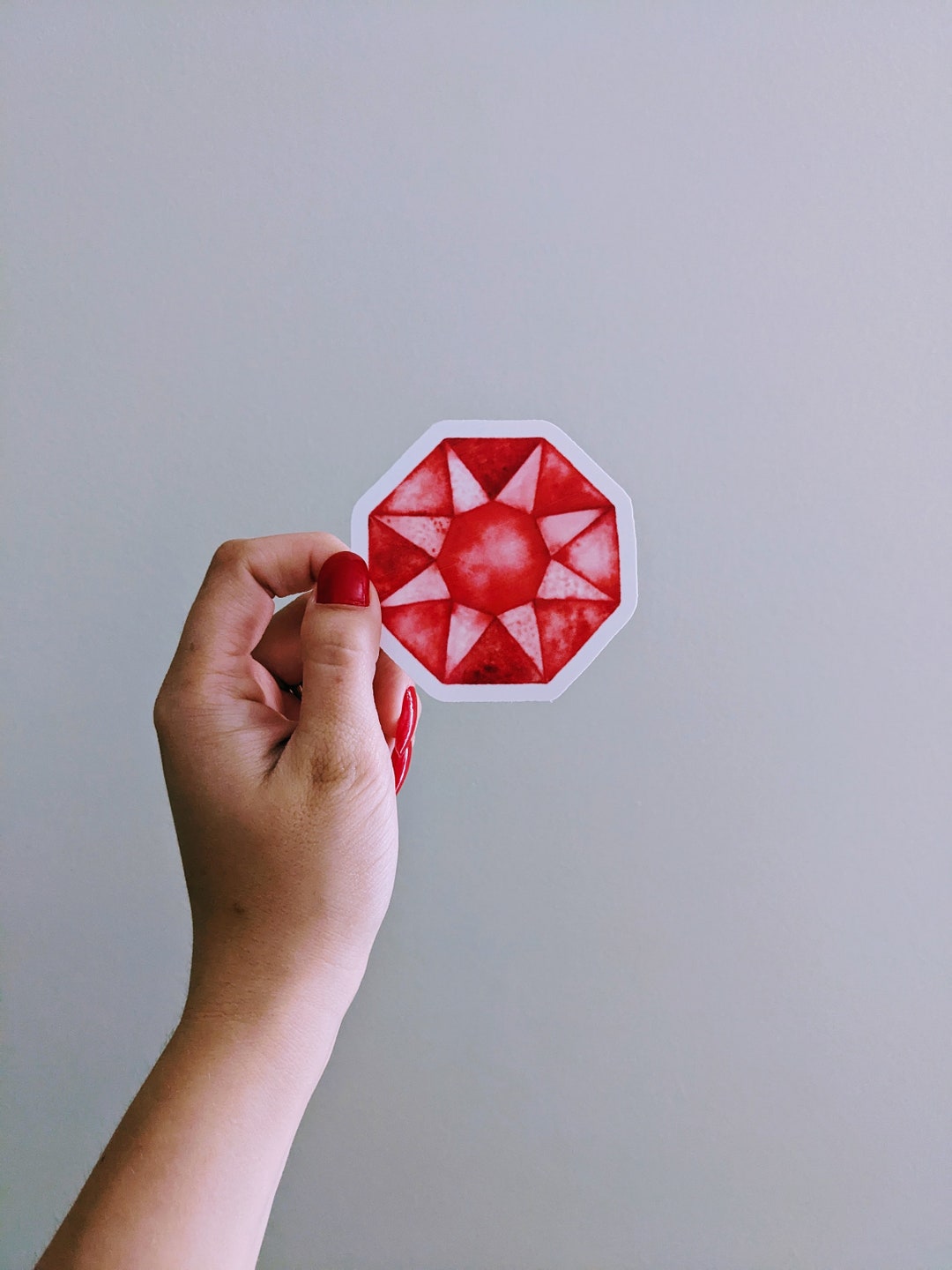 Ruby Sticker - Etsy