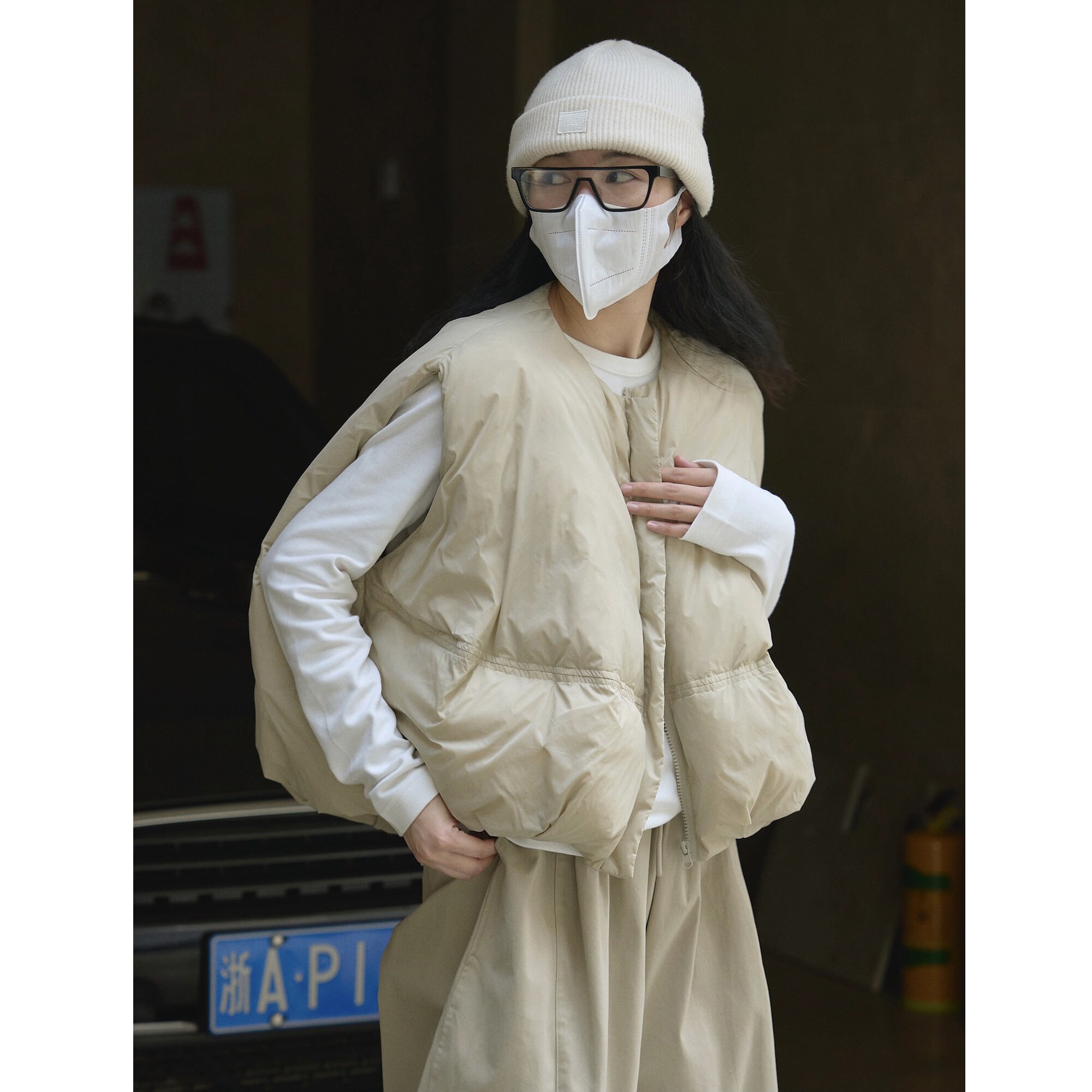 Down Feather Padded Vest Winter Vest Soft Winter Padded Vest - Etsy