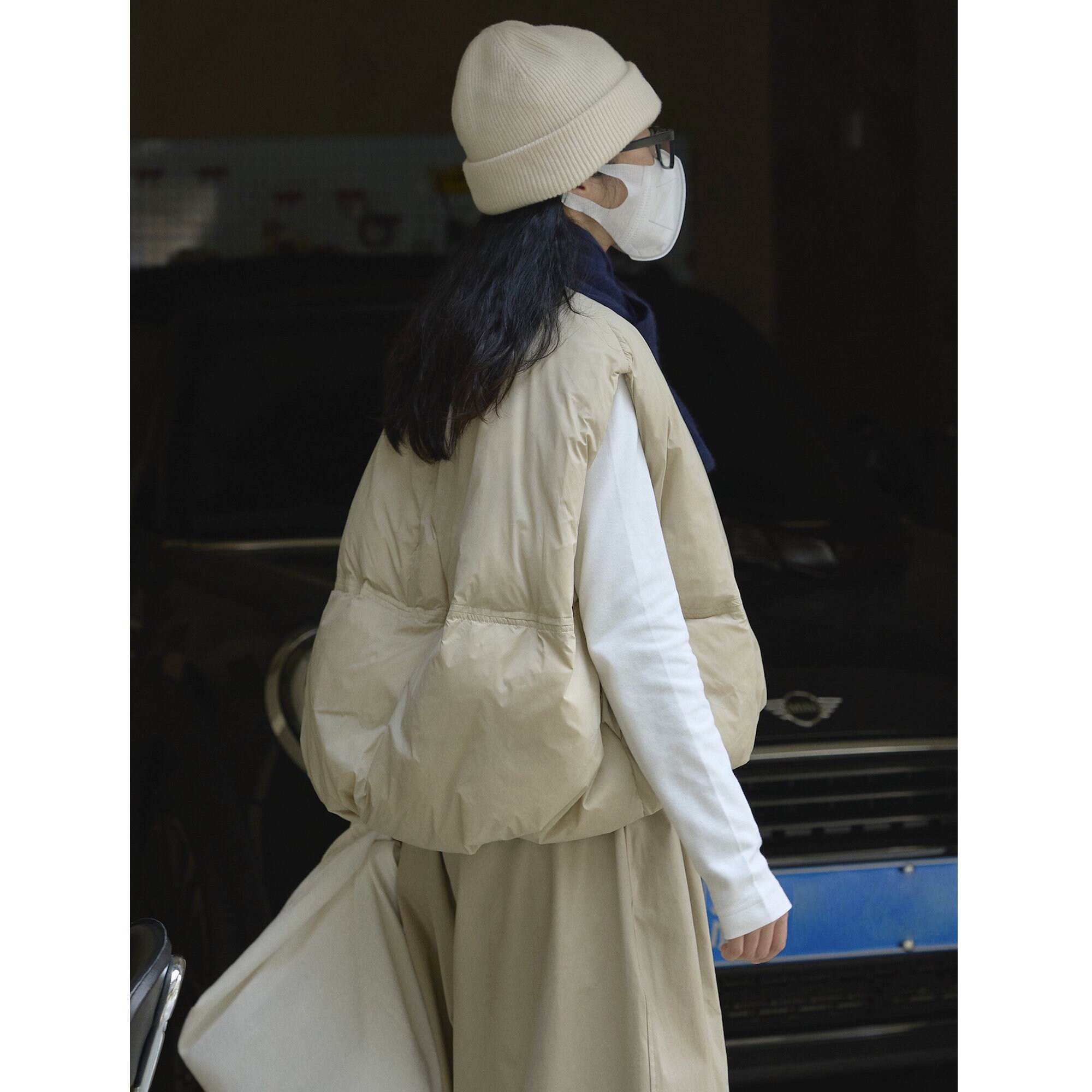 Down Feather Padded Vest Winter Vest Soft Winter Padded Vest - Etsy