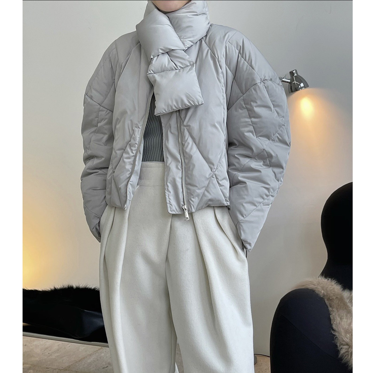 Crop Top Down Jacket Winter Warm Jacket Light Weight Crop Top - Etsy