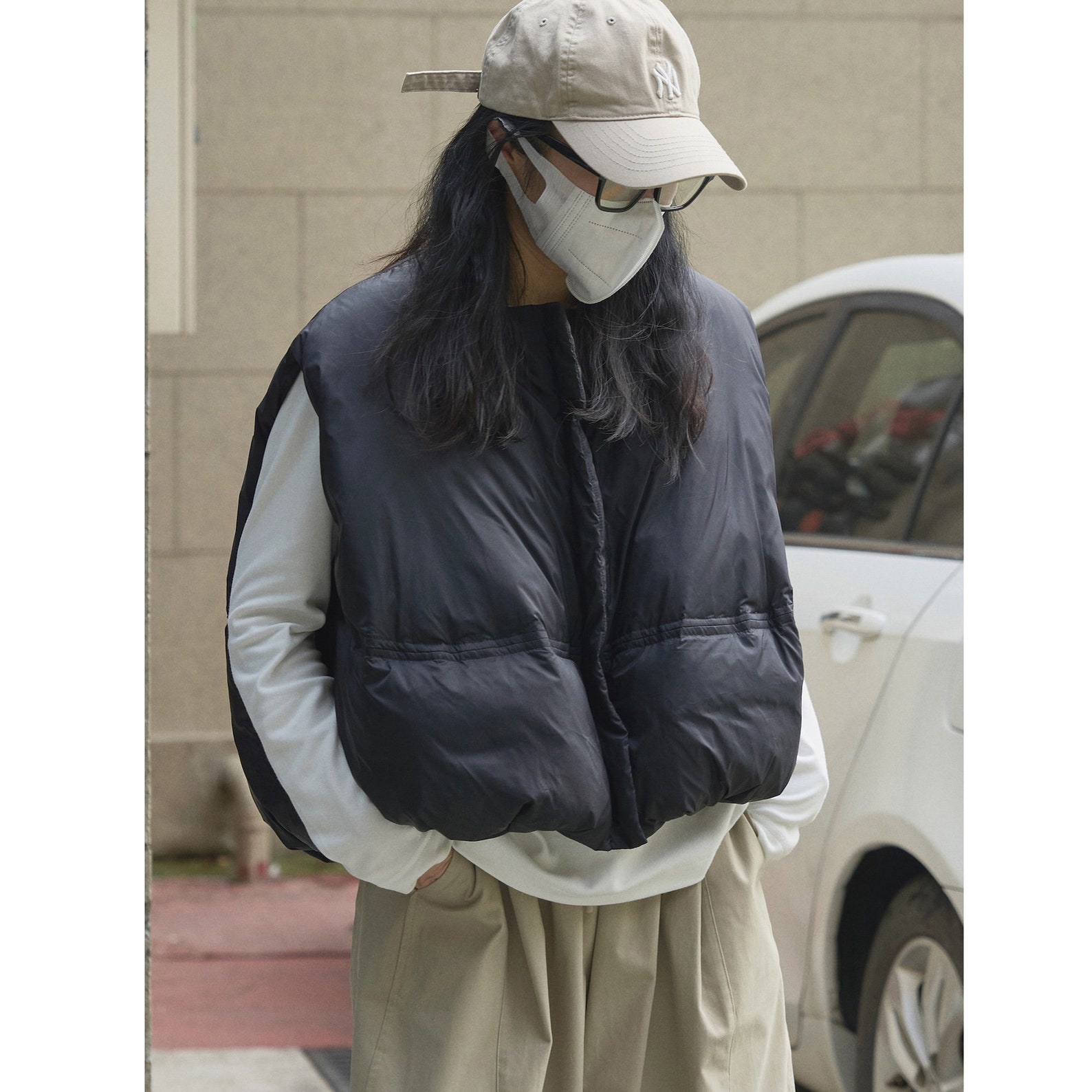 Down Feather Padded Vest Winter Vest Soft Winter Padded Vest - Etsy