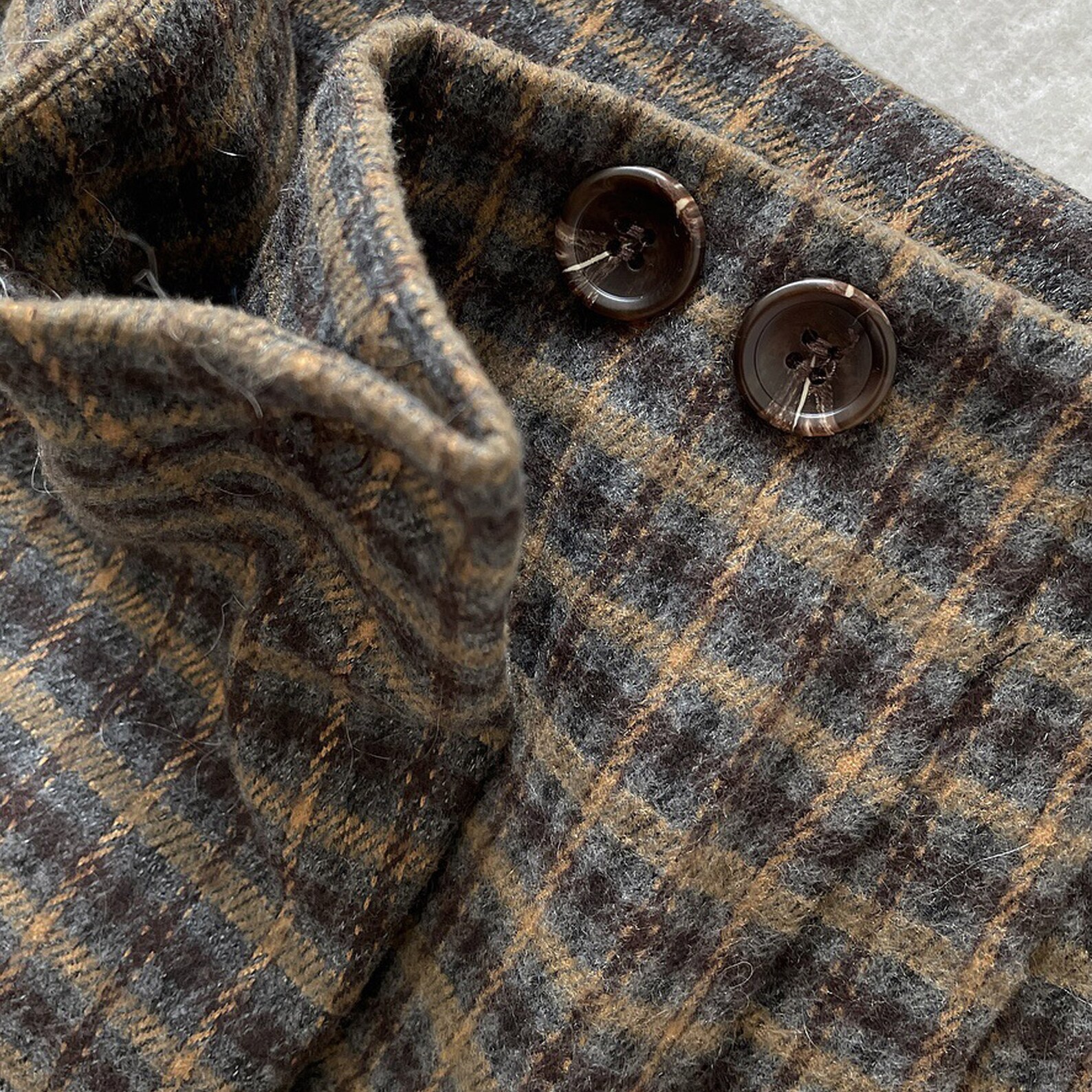 Retro Style Plaid Pants Wide Leg Check Weave Pants Smoke - Etsy