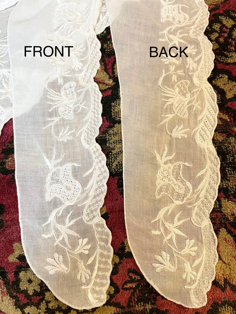18th Century FICHU Machine Embroidery Design - DIGITAL DESIGN - Etsy