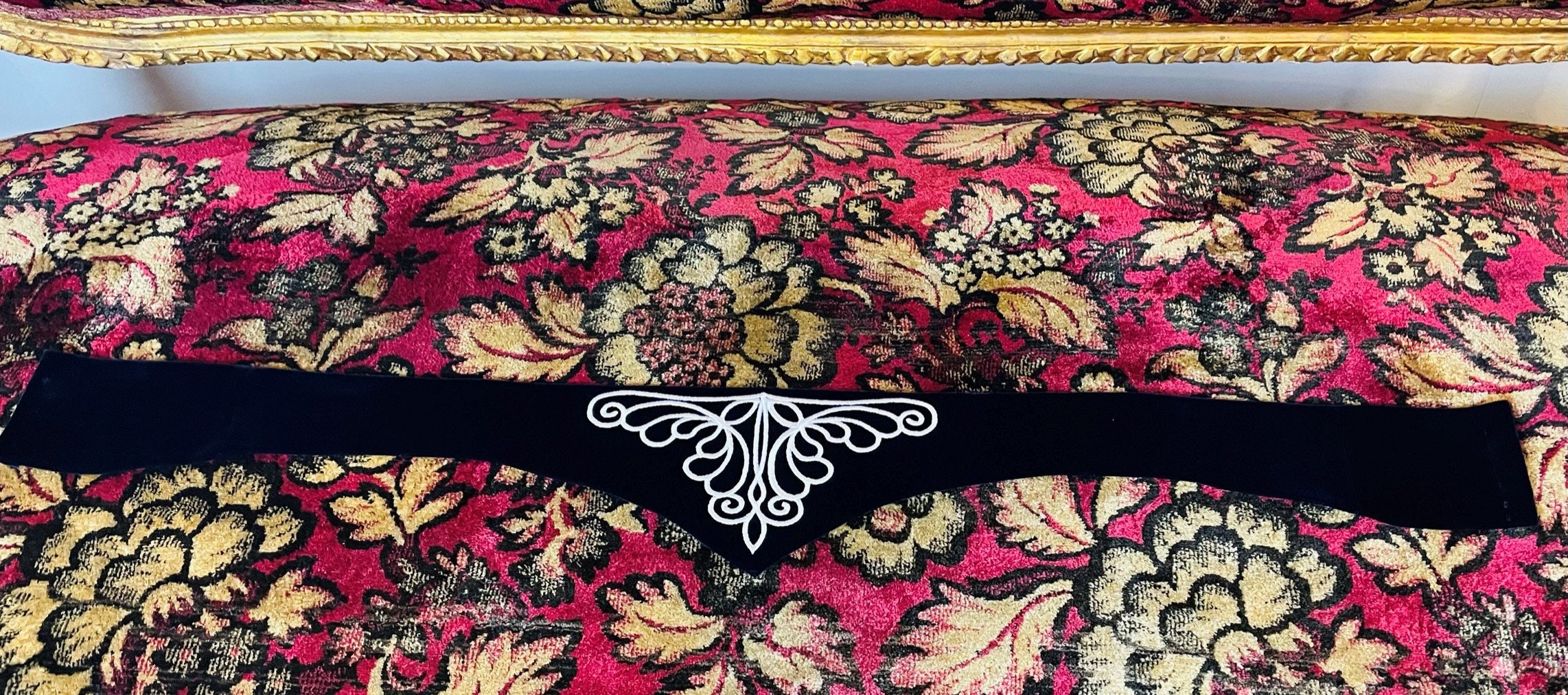 Edwardian Belt Machine Embroidery Design - Etsy