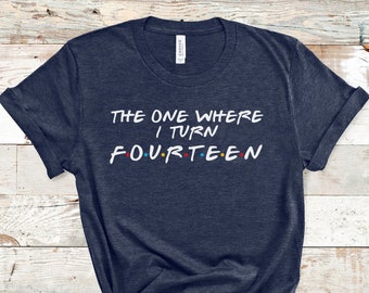 14th Birthday Shirt - Etsy