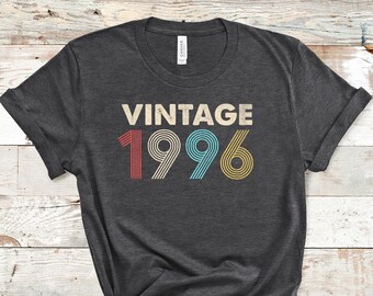 1996 Birthday Shirt - Etsy