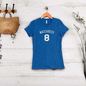 Maccabees 8, Women's Slim Fit, Hanukkah Shirt, Maccabees Shirt, Jewish ...