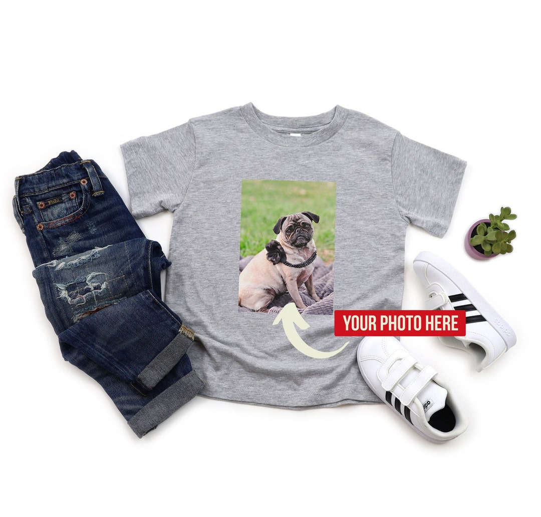 Custom Photo Toddler Shirt, Custom Baby T Shirt, Personalized Custom ...