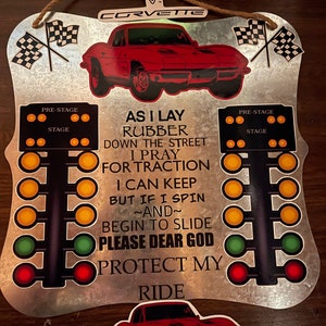 Custom Racers Prayer Sign - Etsy