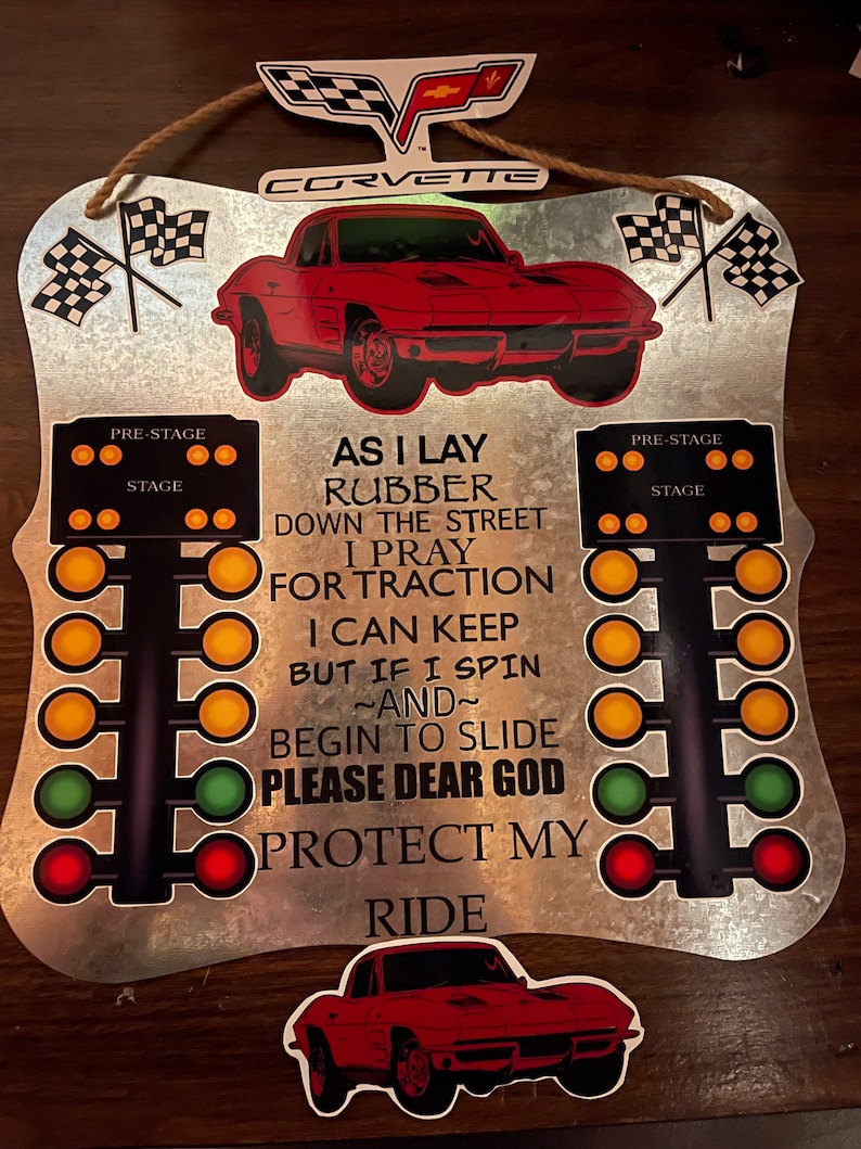 Custom Racers Prayer Sign - Etsy