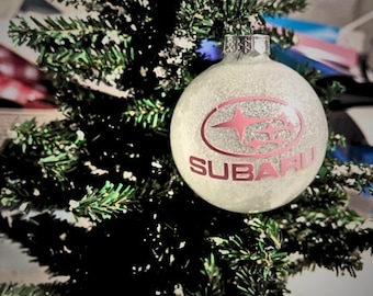 RARE Subaru Impreza STI 22B Carrying Christmas Tree Ornament Fathers ...