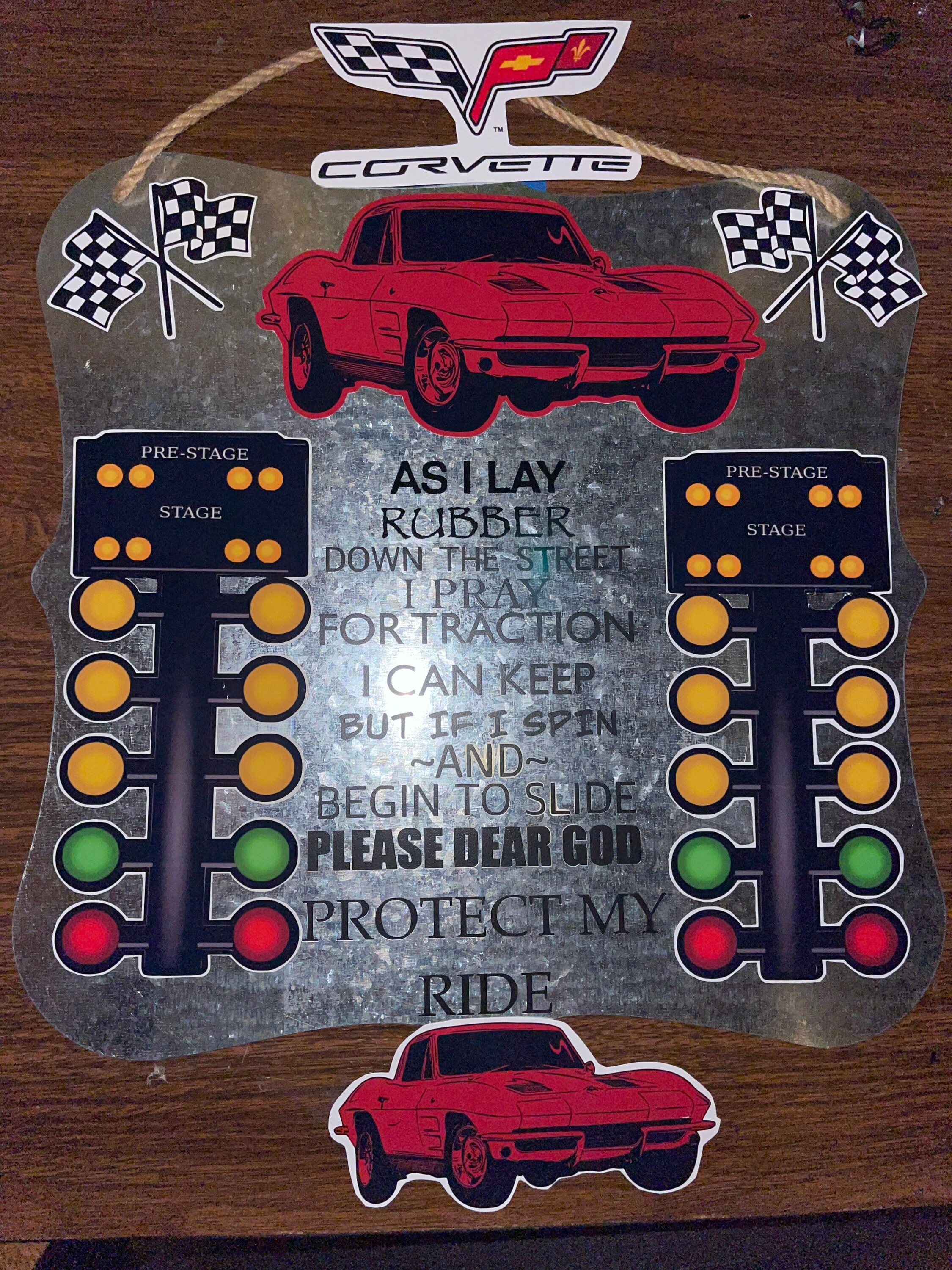 Custom Racers Prayer Sign - Etsy
