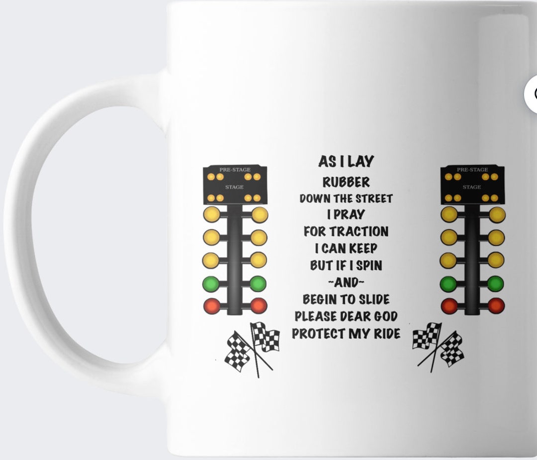 Drag Racing Prayer Mug - Etsy