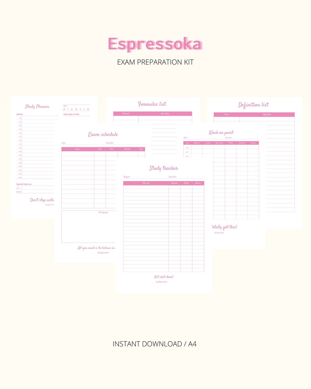 EXAM PREPARATION KIT - Etsy