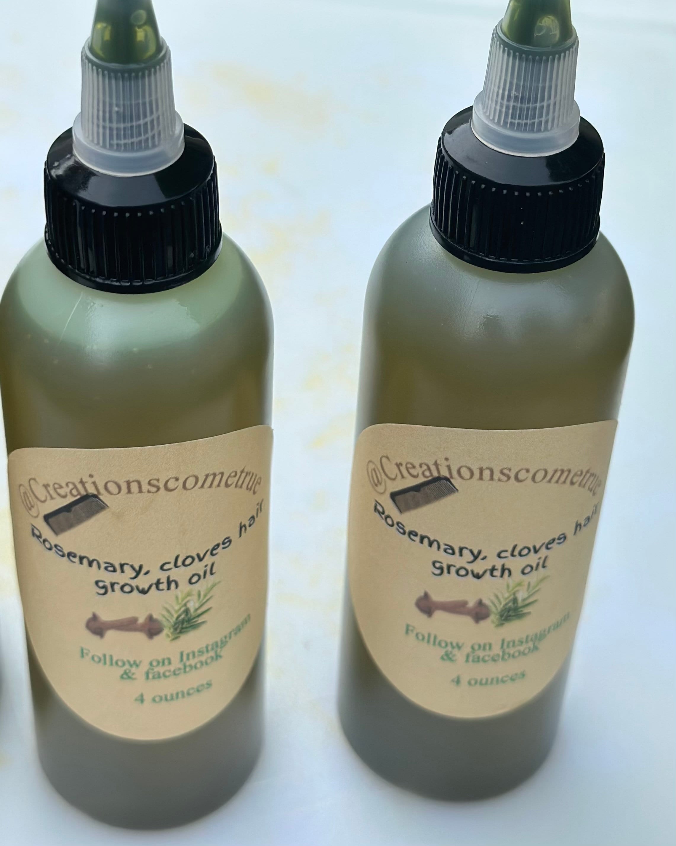 Rosemary and Cloves Hair Growth Oil - Etsy