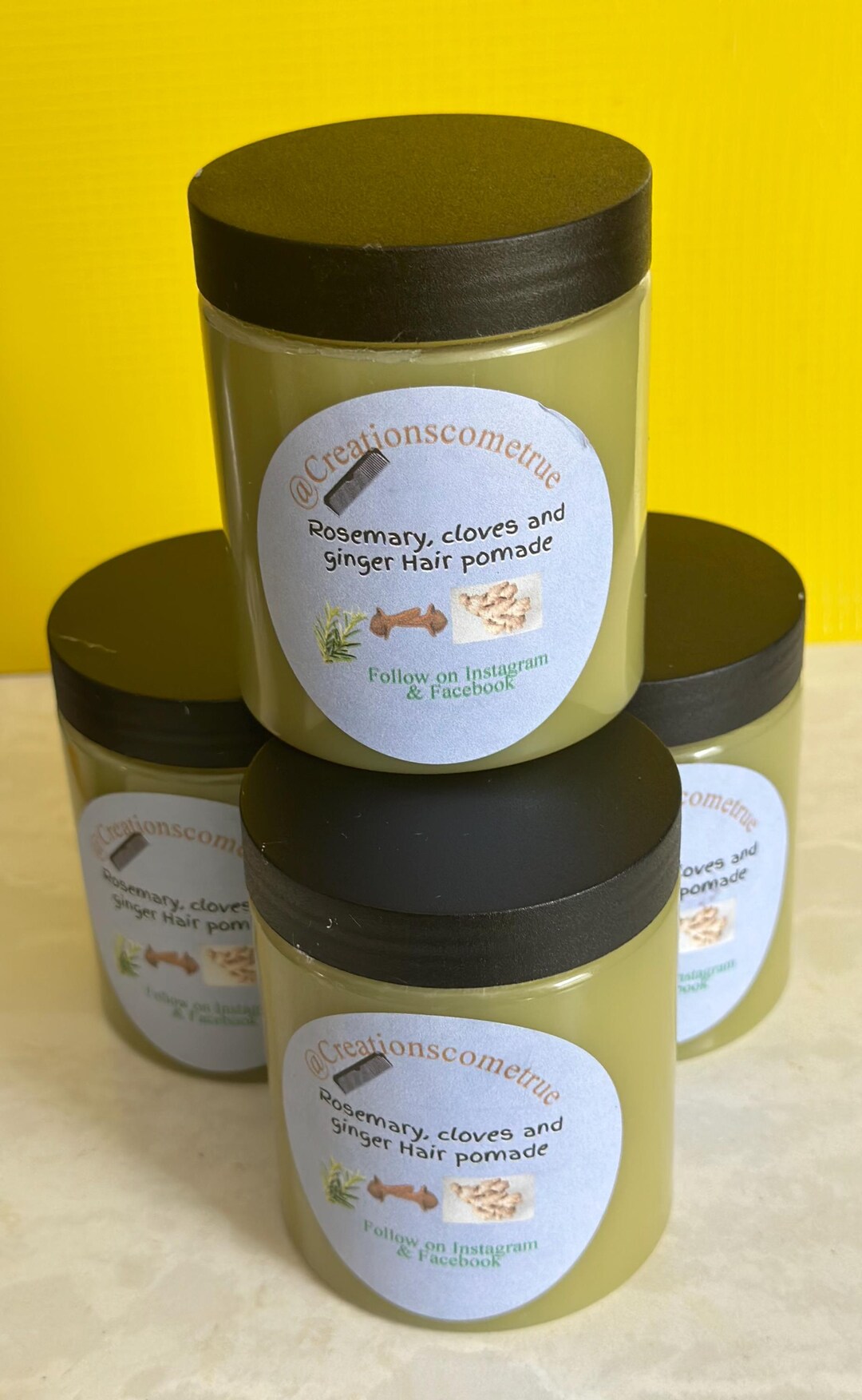 Rosemary Cloves and Ginger Hair Pomade - Etsy