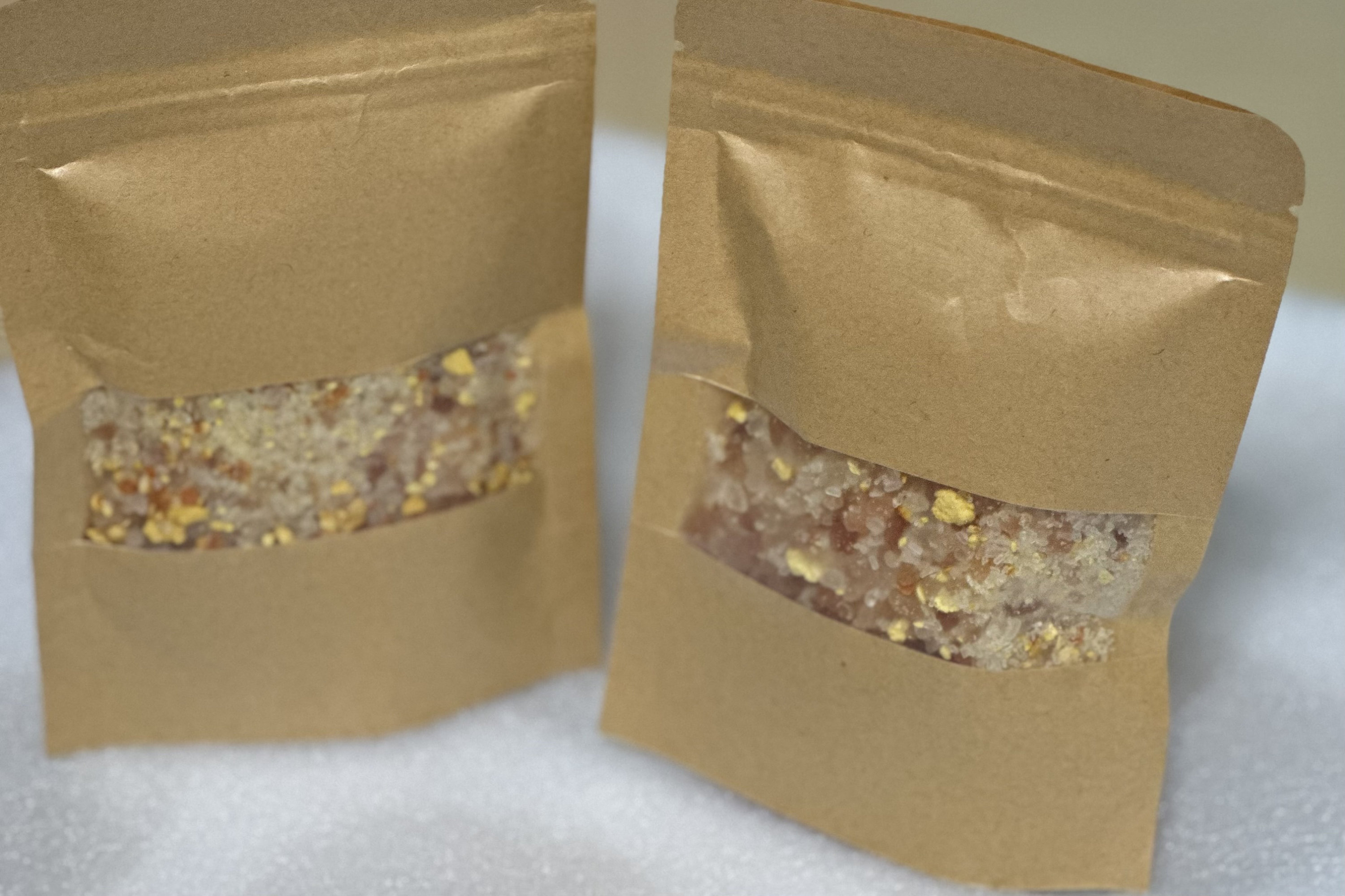 2 Oz Sample Organic Bath Salt Bags bridal Favors Party Favorsbridal ...