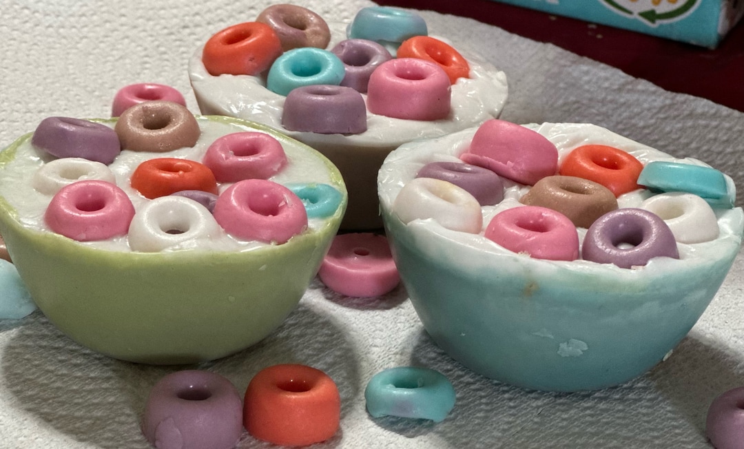 Handmade Fruity Loops Cereal Soap – Fun Gift Set - Etsy