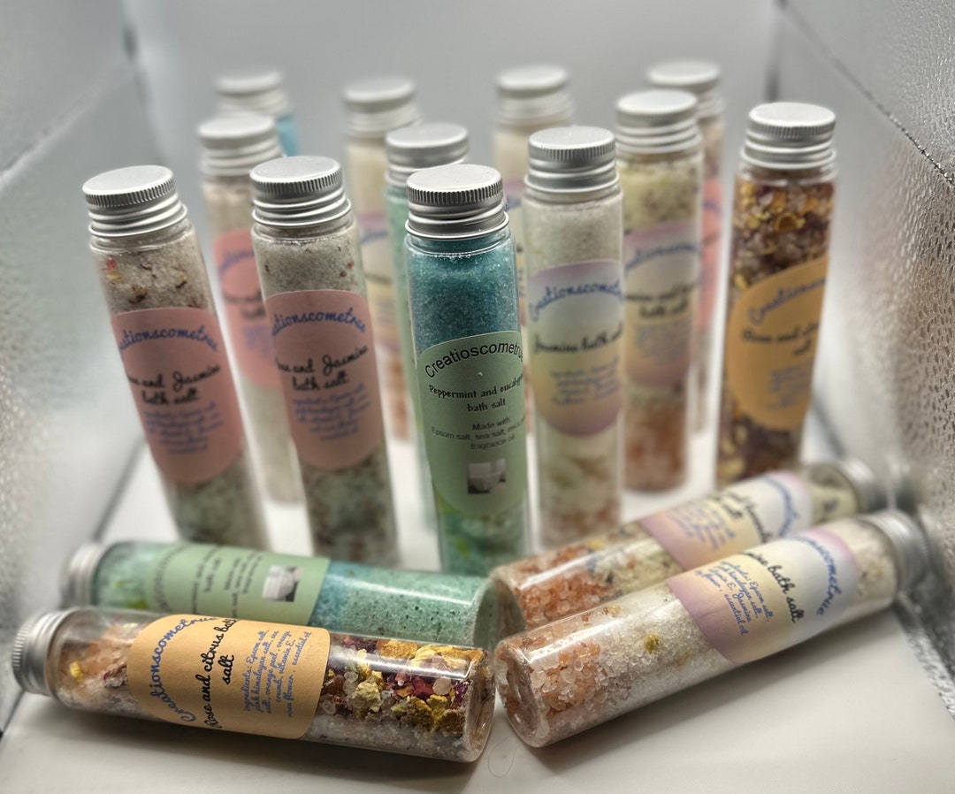 Large Test Tube Bath Salts - Etsy