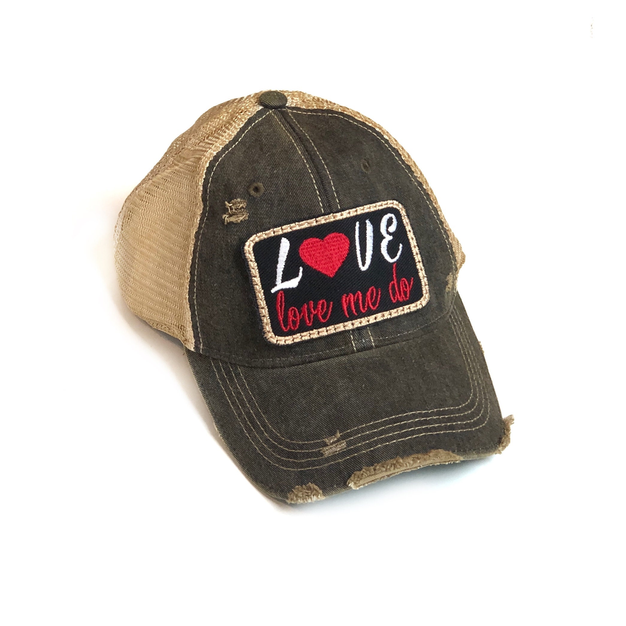 Valentine's day gift Holiday women's girls patch hat | Etsy