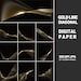 Gold Line Gold Collection, Line Art Modern Clipart Digital Clipart ...