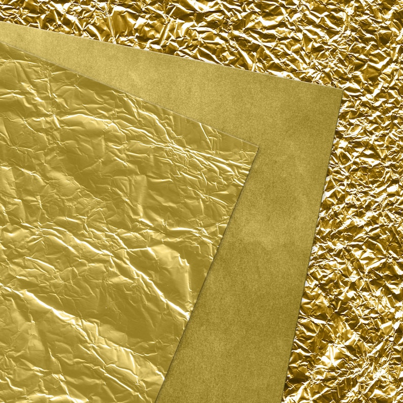 Gold Foil, Gold, Digital Paper, Metallic, Gold Glitter, Digital Paper ...