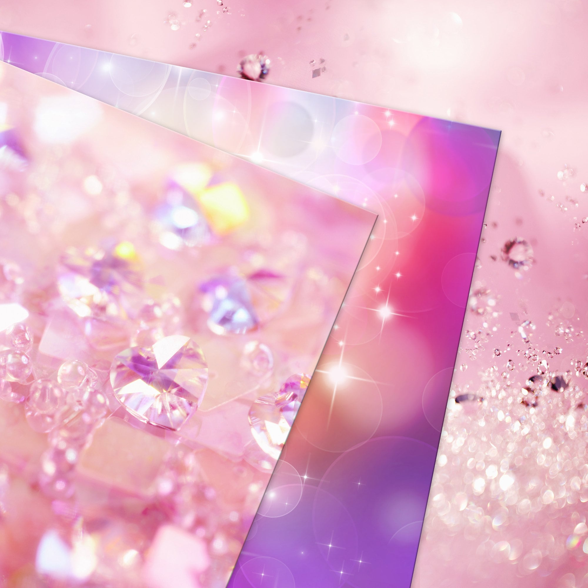 Pink Galaxy Digital Paper,star Backgrounds,blush Pink Patterns,silver ...