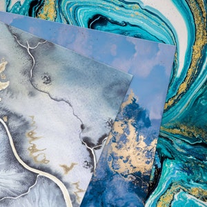 Marble Digital Paper, Marble Textures, Instant Download for Commercial ...