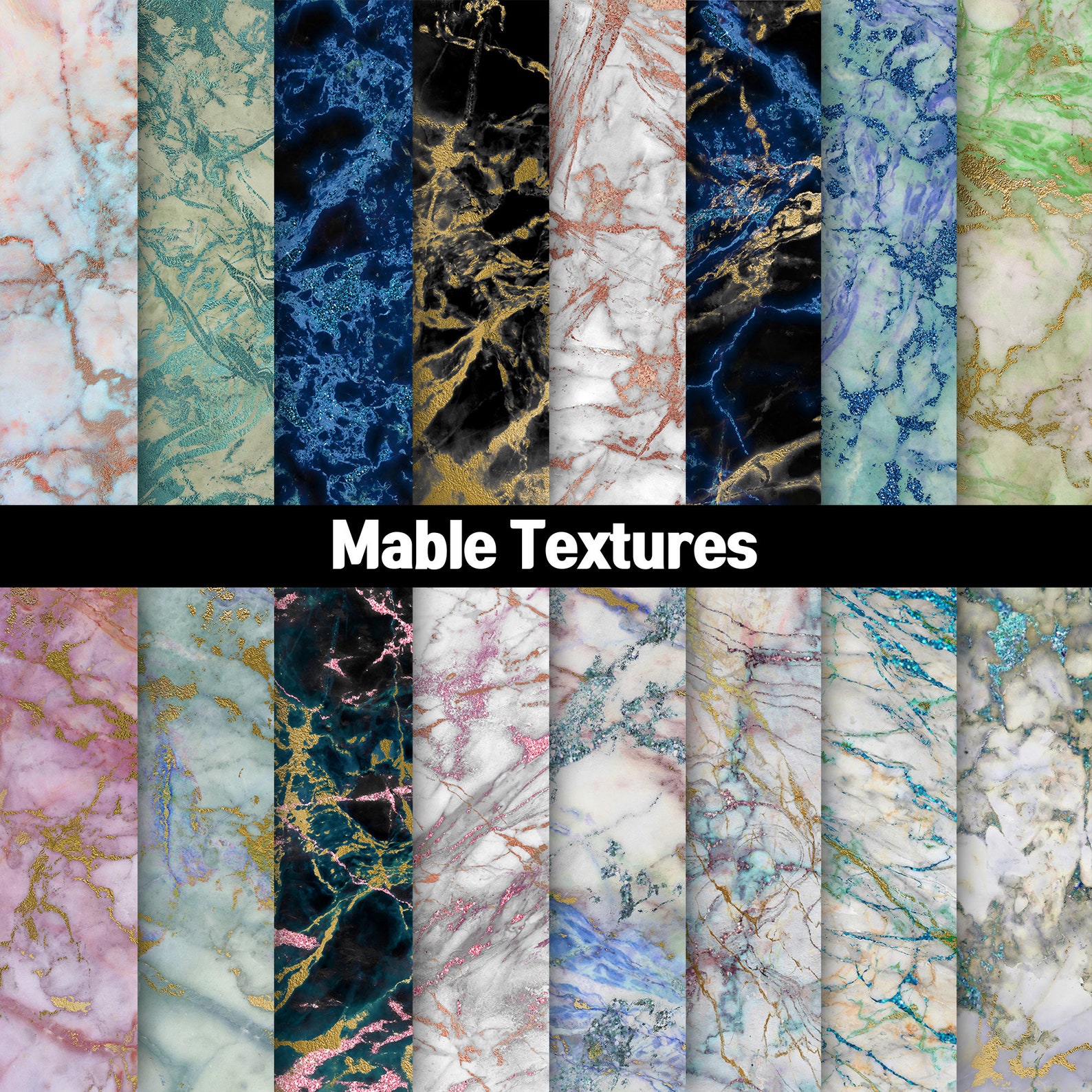 Marble Patterns, Marble Textures, Marble Digital Paper, Marble Colors ...