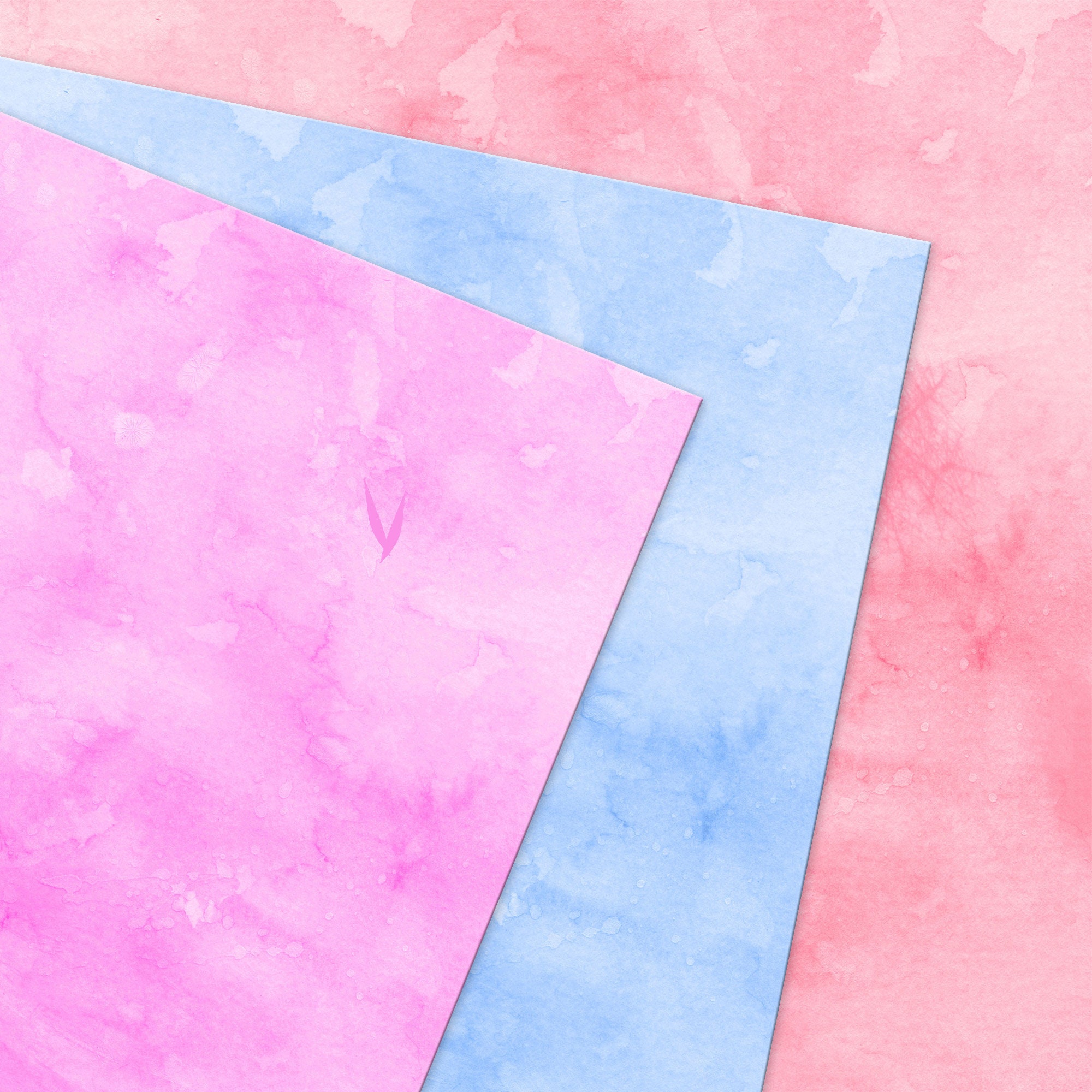 Bright Digital Paper, BRIGHT Digital Background Watercolor, Colorful ...