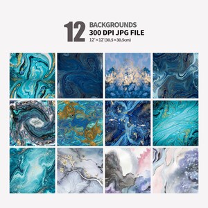 Marble Digital Paper, Marble Textures, Instant Download for Commercial ...