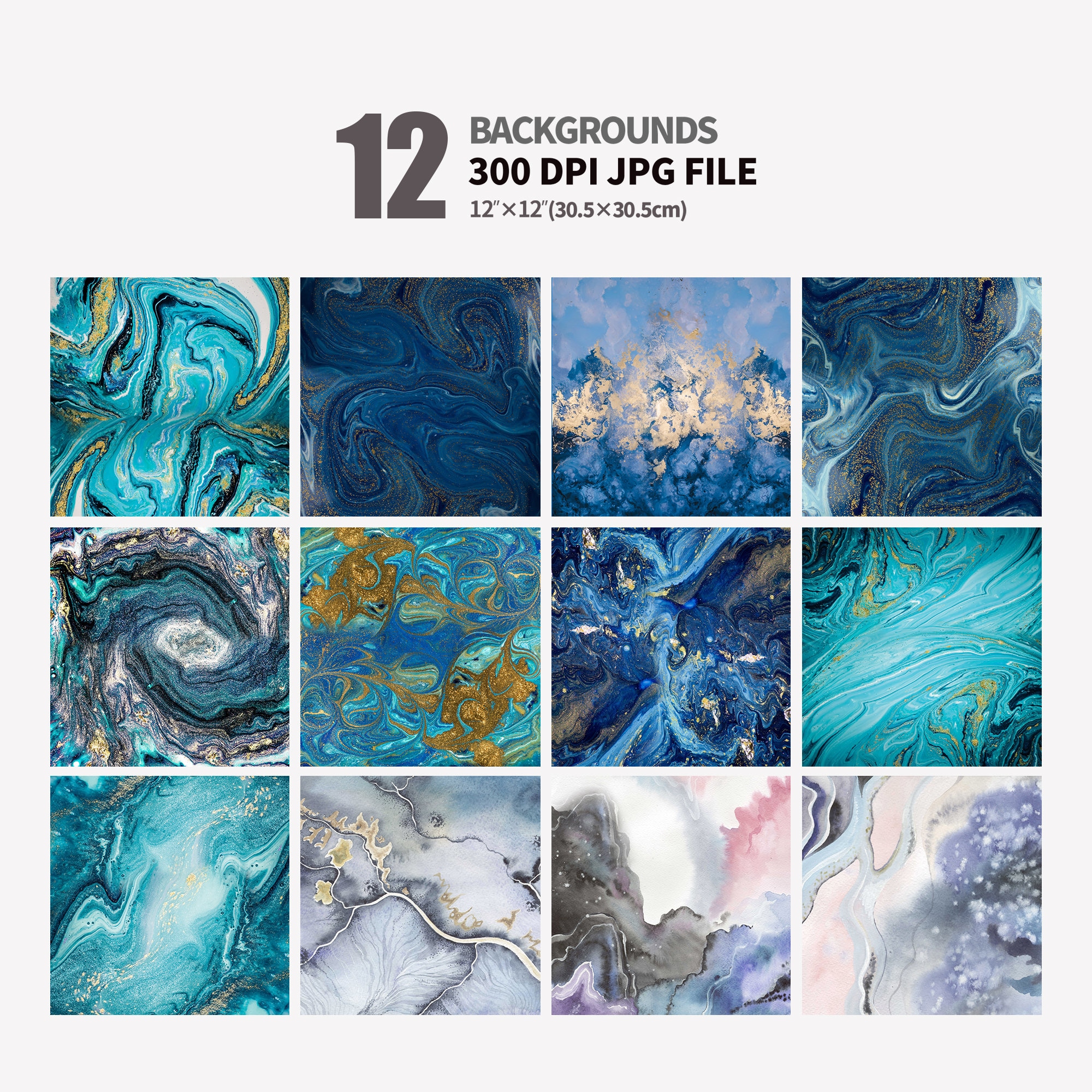 Marble Digital Paper Marble Textures Instant Download for - Etsy