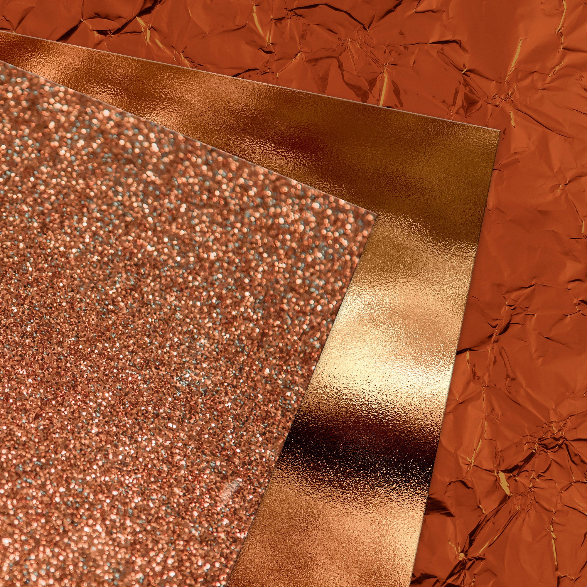 Copper Digital Paper, Copper Textures, Copper Textures, Shimmer ...