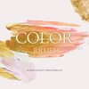 Gold Watercolor Splash and Brush Stroke Clipart Png Textures. Paint ...