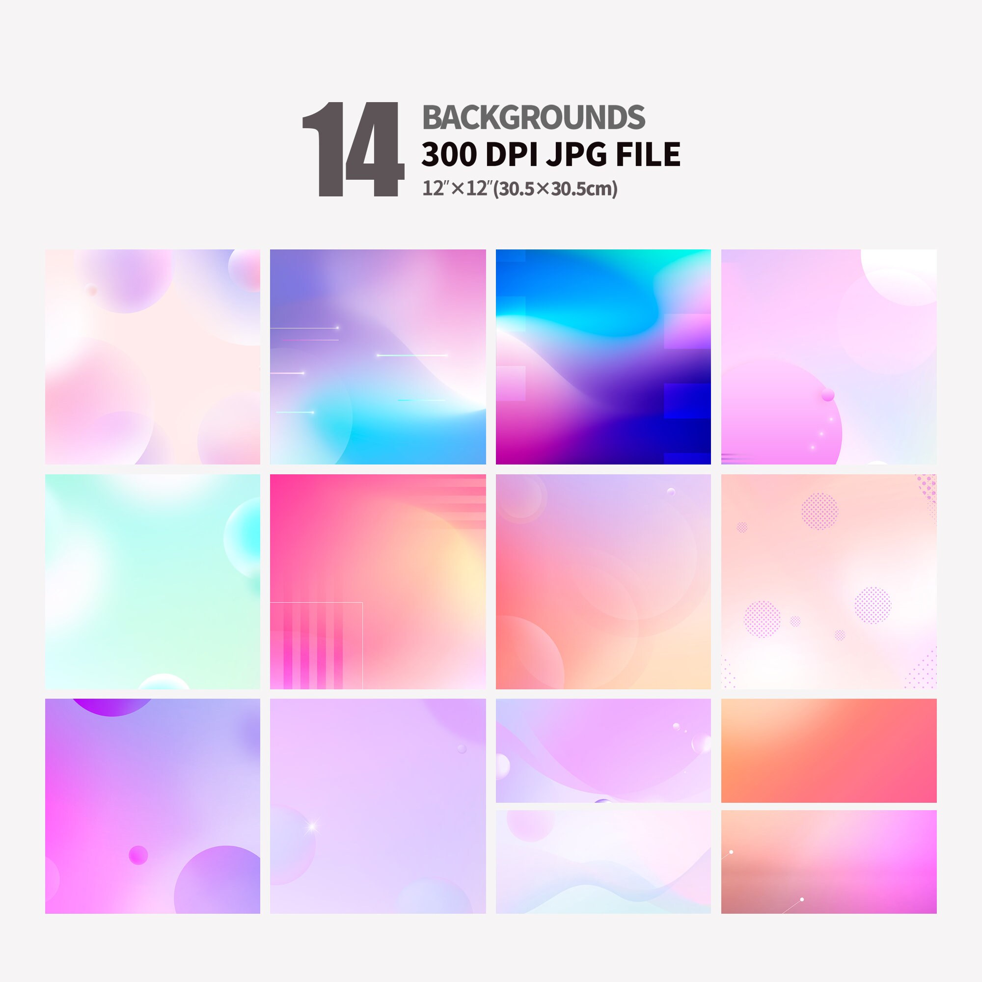 Rainbow Watercolor Digital Paper Textures Pastel Backgrounds - Etsy