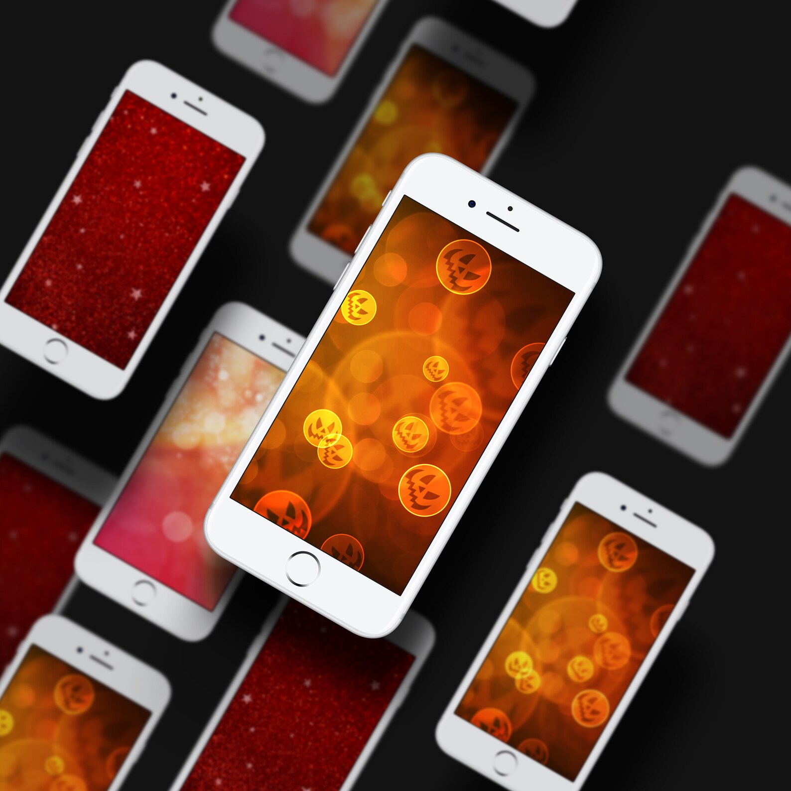 Red Bokeh Digital Paper, Red Scrapbook Paper, Bokeh Photography ...