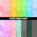 Bright Digital Paper BRIGHT Digital Background Watercolor - Etsy