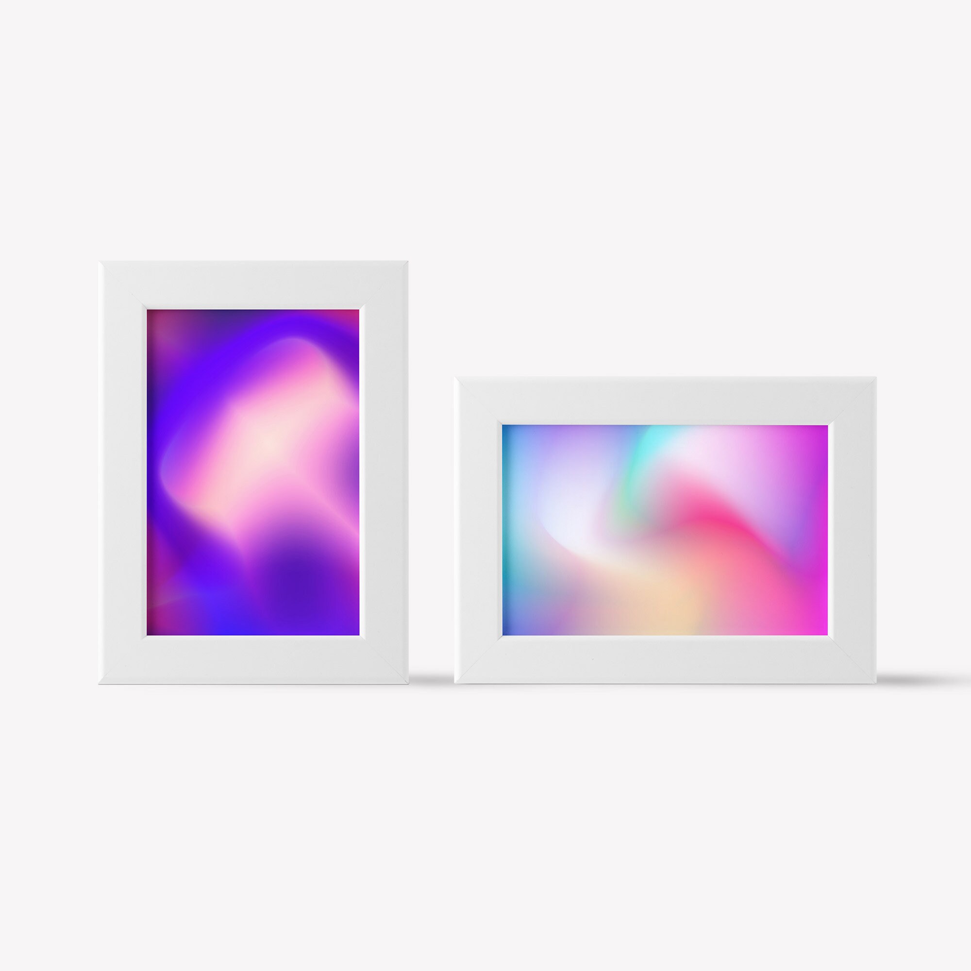 Wavy Lines Pattern, Colorful Digital Paper, Instant Download, Scrapbook ...