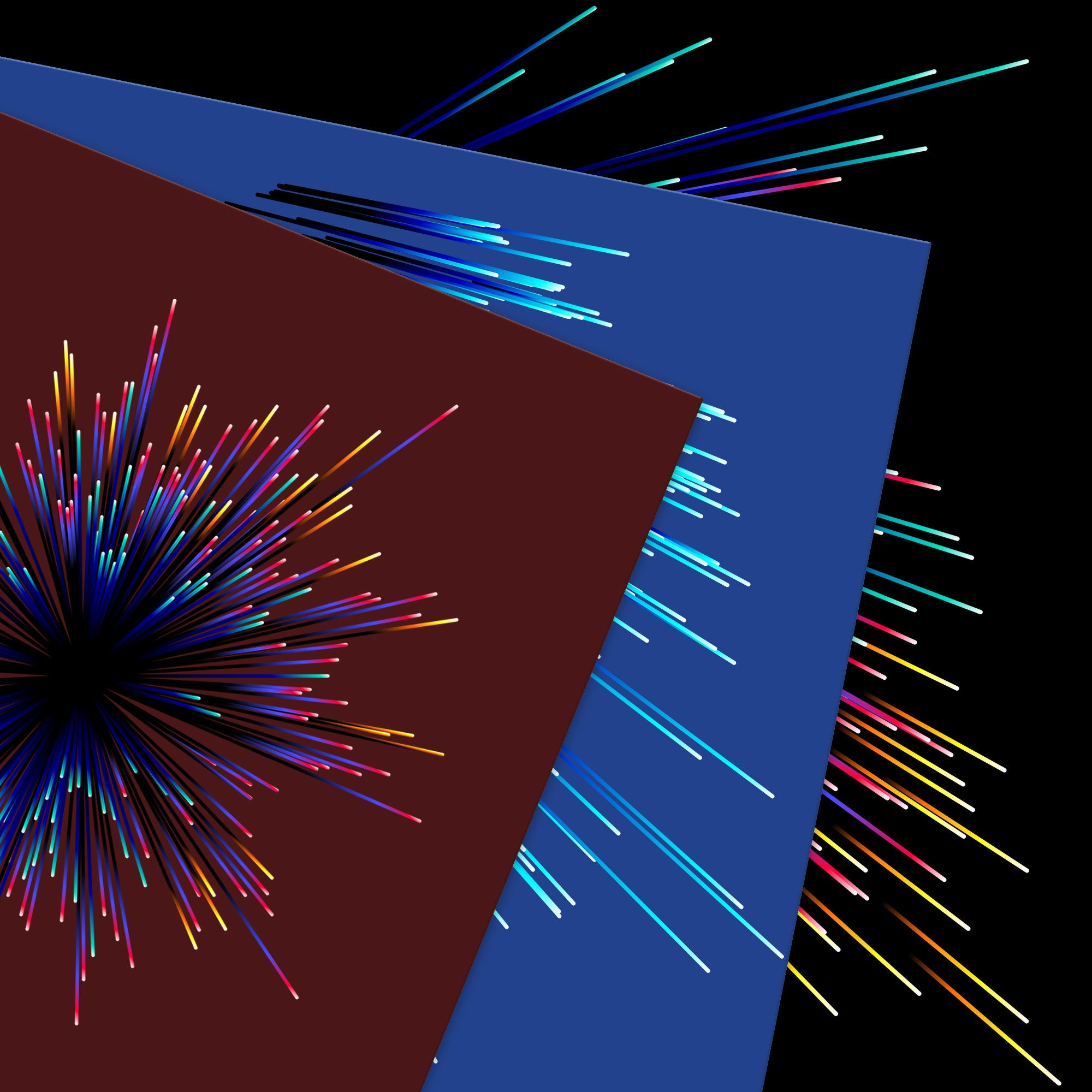 PNG File Colorful Gradient Luminous Radiation Lines - Etsy UK