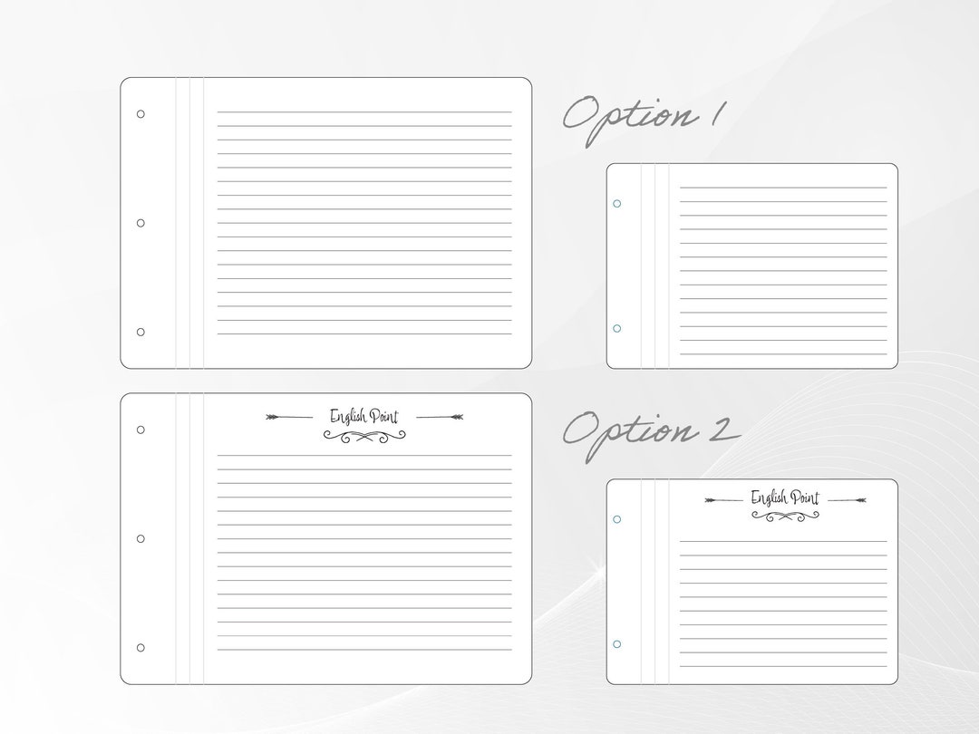 Print Service for Your Ring Binded Book - Etsy