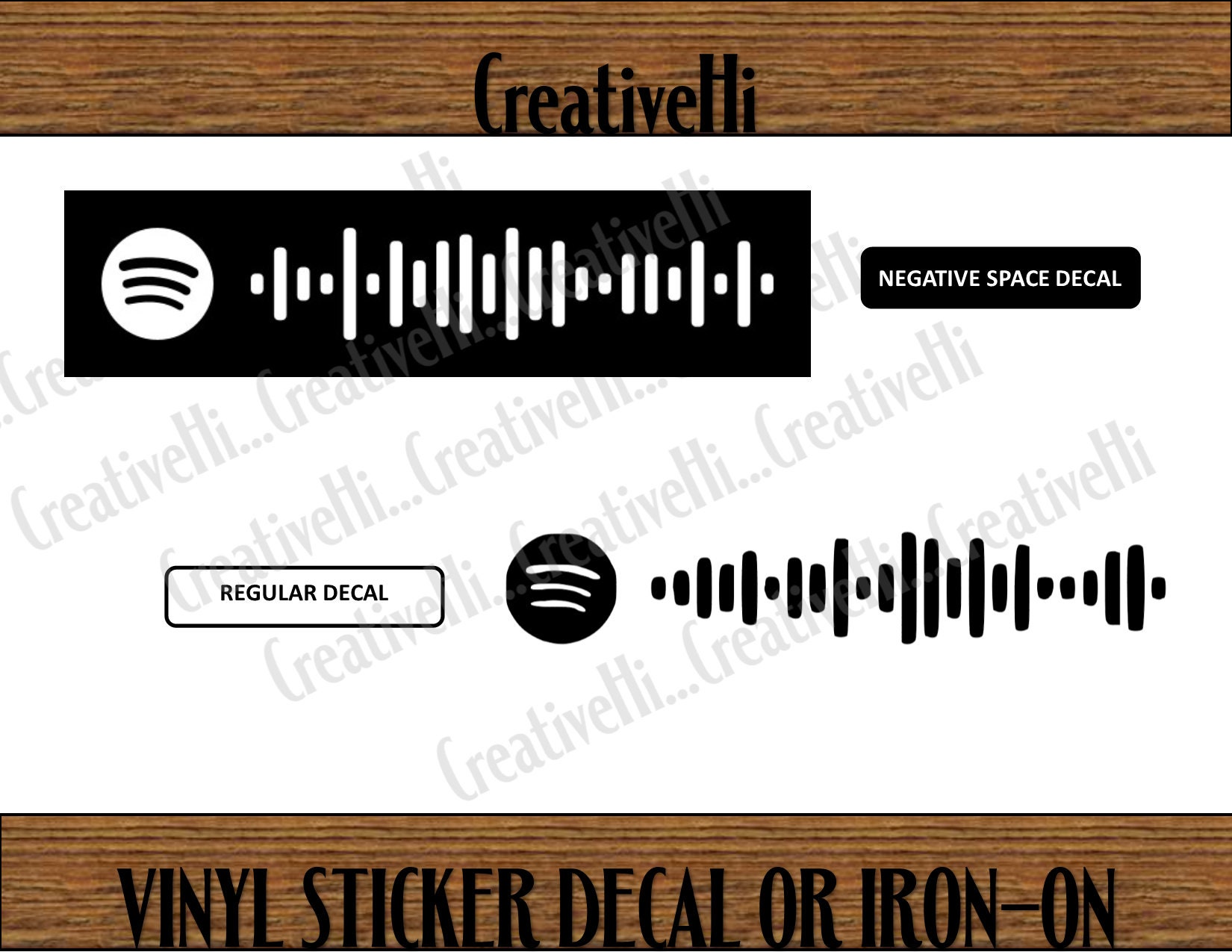 Paper Paper & Party Supplies Decal for Laptops Custom Spotify Code ...