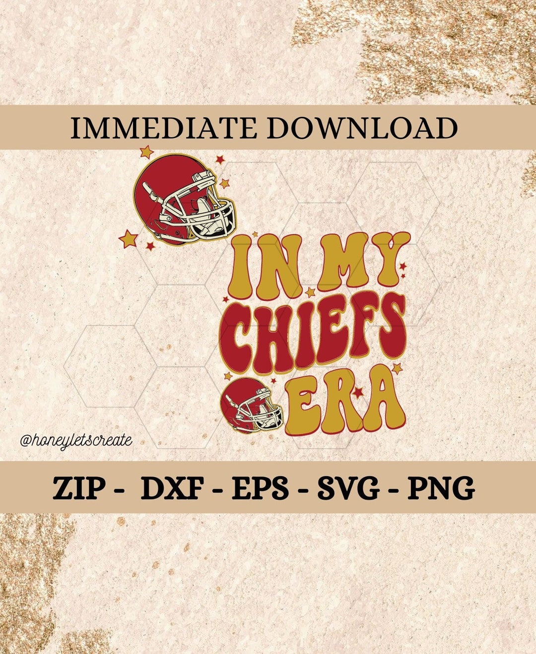 In My Chiefs Era Kansas City KC Football Kelce Swifty Instant Download ...