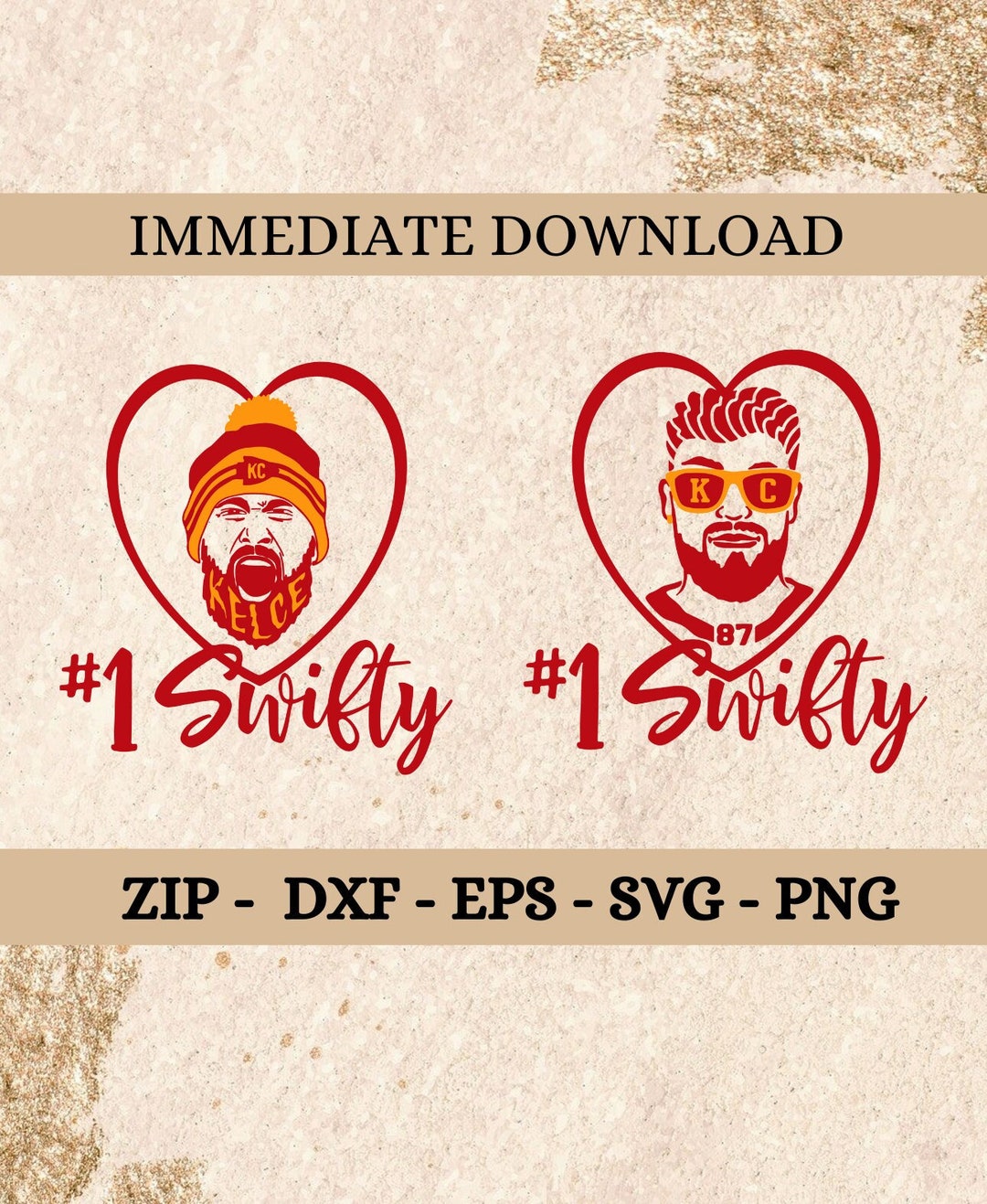 Swifty Travis Kelce Taylor Swift Chiefs Instant Download File Svg Png ...