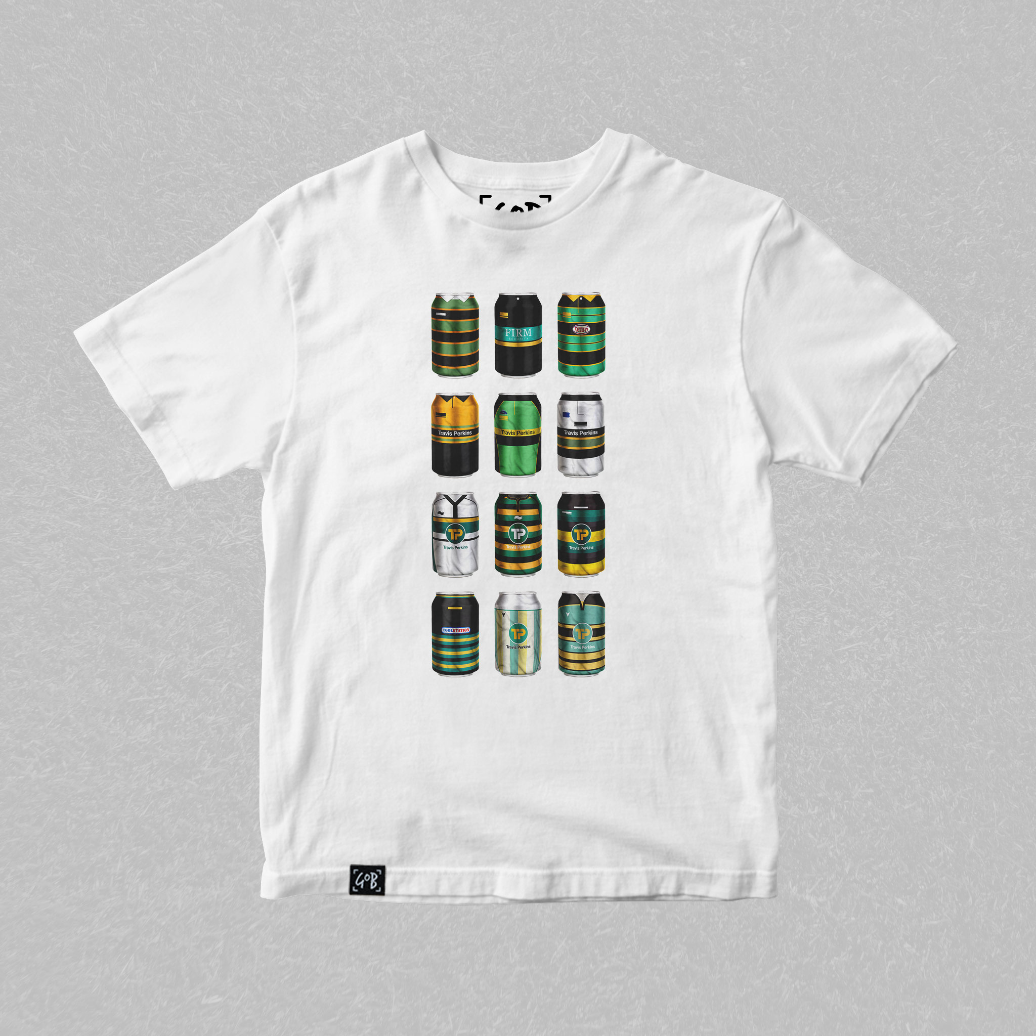 Northampton Saints Rugby Union Classic Kit Can Print - Etsy Canada