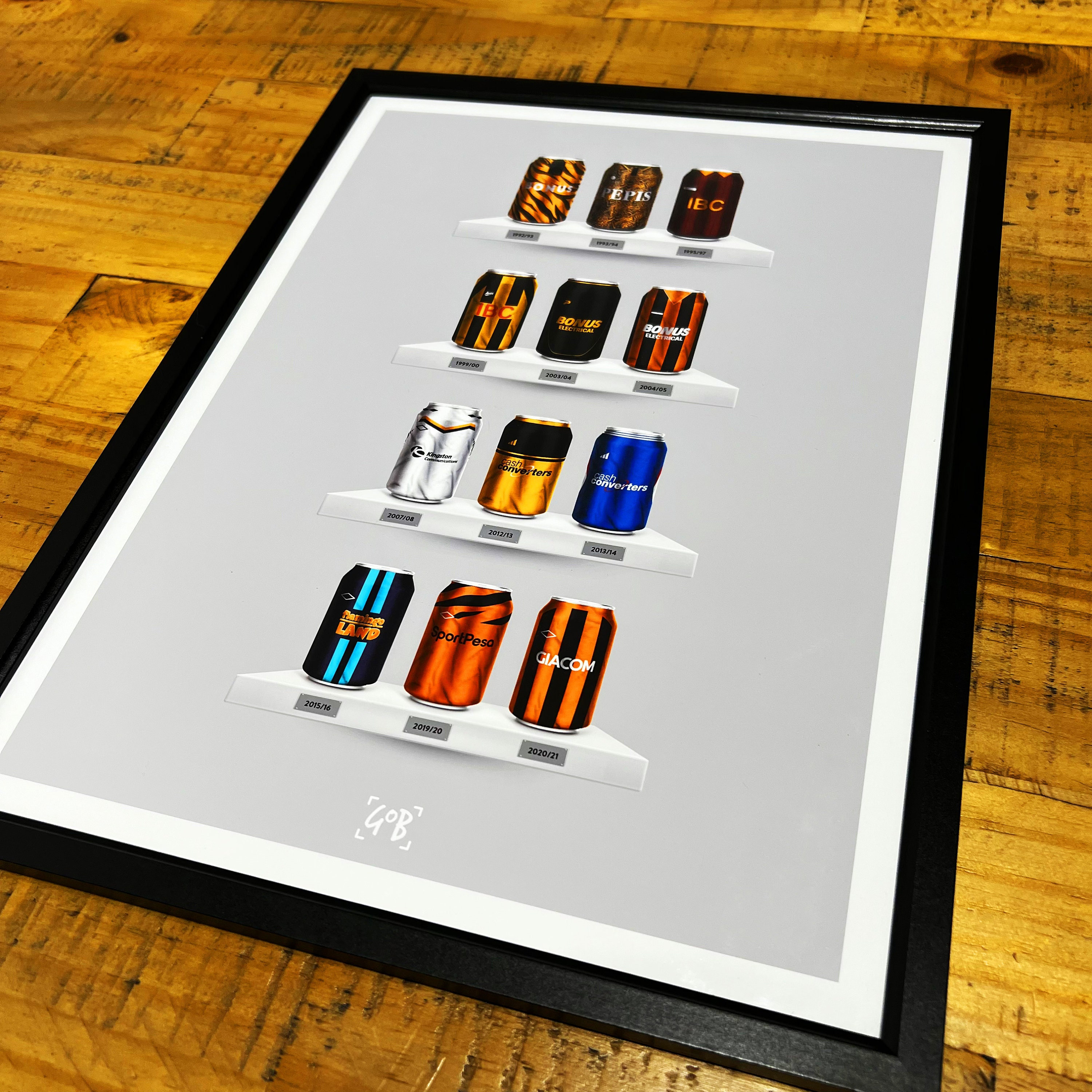 Hull City FC Classic Kit Can Print Hull City Gifts - Etsy